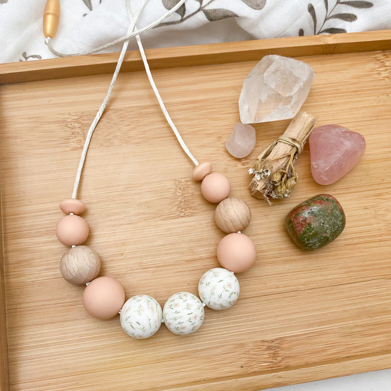 Silicone Nursing Necklaces from one.chew.three - teething essentials and silicone jewellery ...