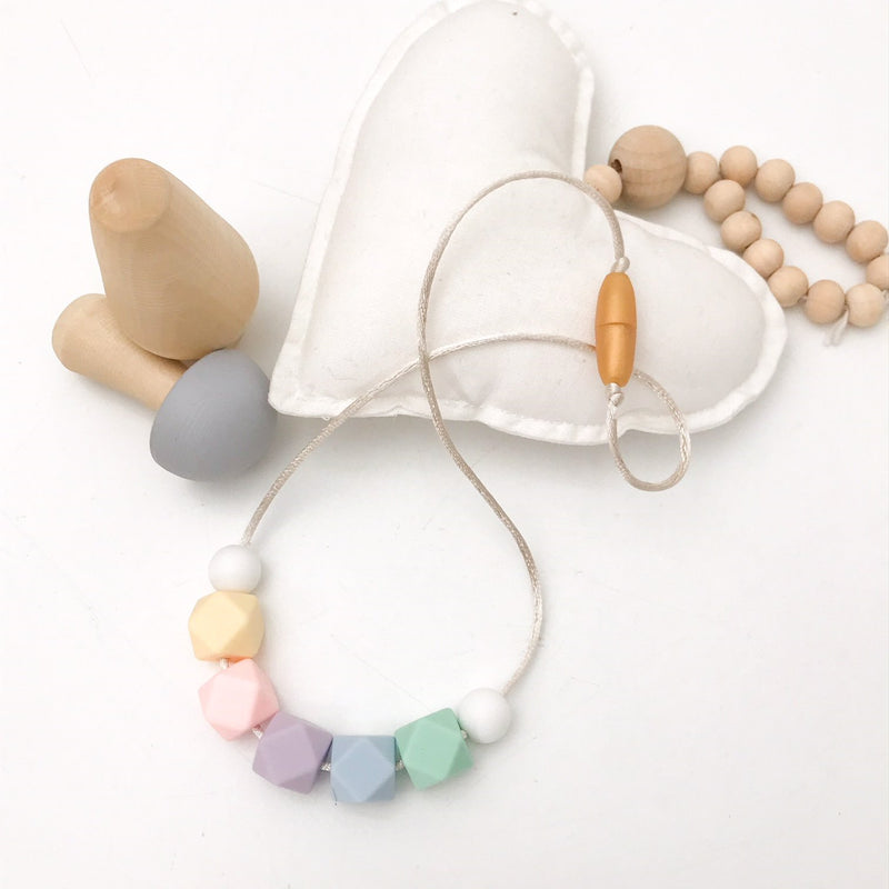 Silicone Nursing Necklaces from one.chew.three - teething essentials and silicone jewellery ...